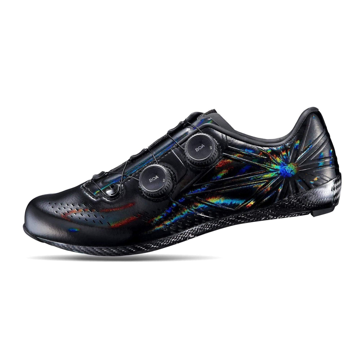 Supacaz Kazze Carbon Road Shoe - Black Holo | Strictly Bicycles ...